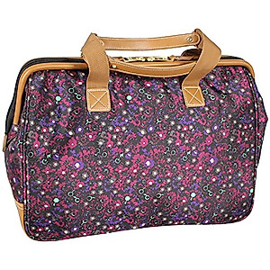 Steve Madden Global Wire Frame Satchel (Dark Purple)