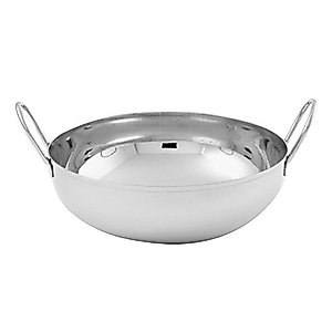 American Metalcraft BD87 Stainless Steel Balti Dish, 62 oz.