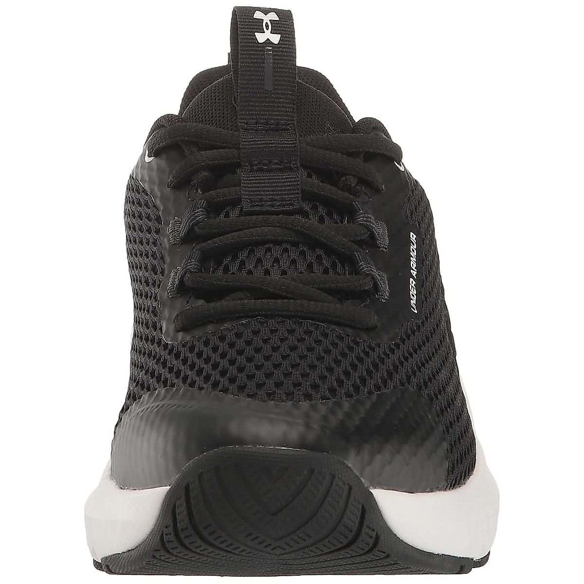 Under Armour Women's Dynamic Select, (001) Black/White/Black, 7, US