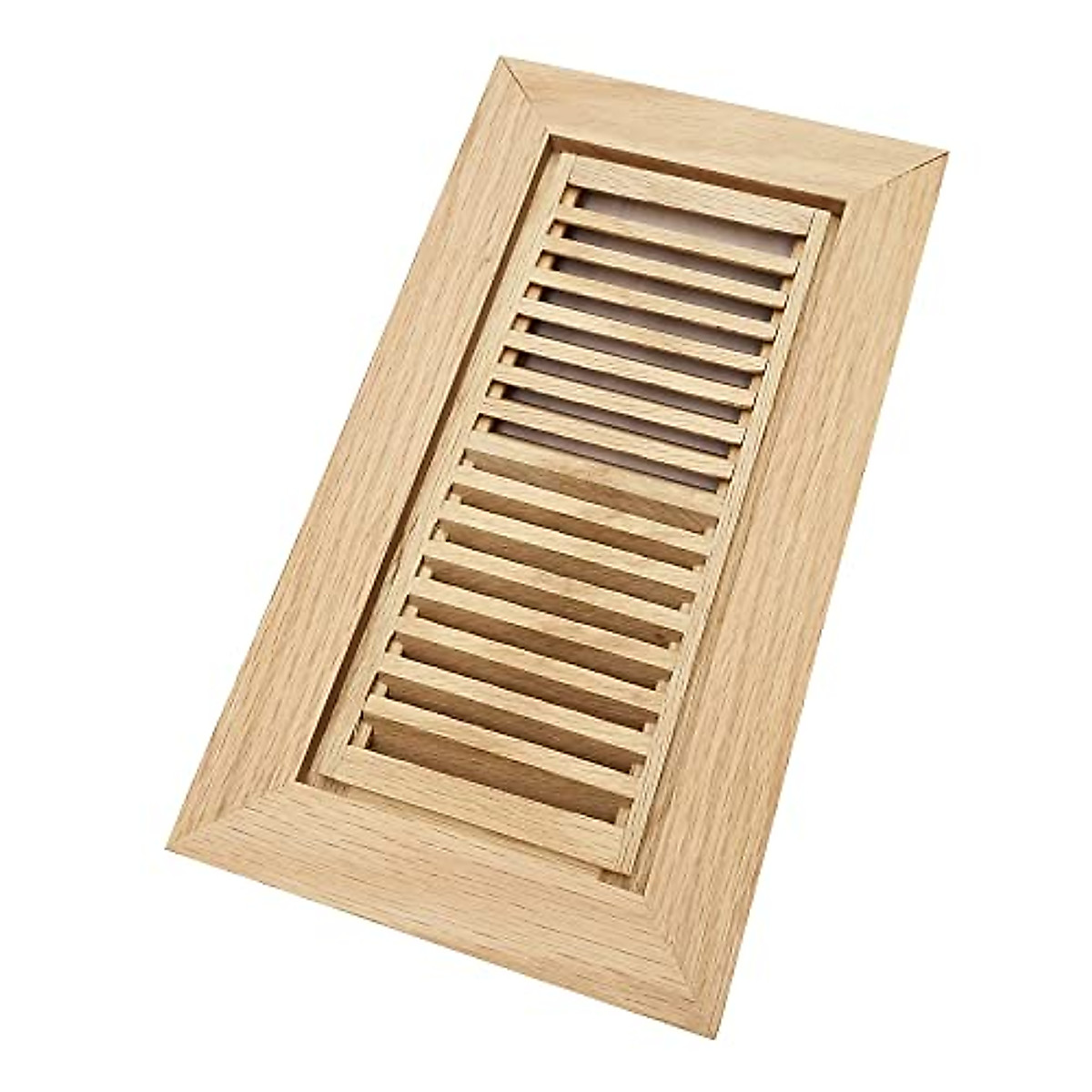Red Oak Flush Mount Floor Register Vent 4x10 | Homewell