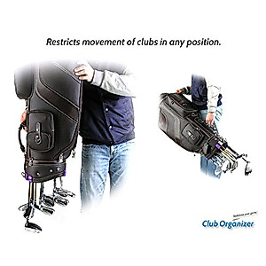 Golf Club Organizers 14pcs 1set Clip Power Holder to Protect Iron Putter on Bag by i & Plus