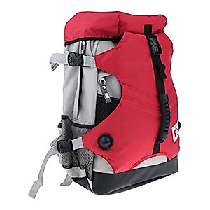 Tongina Roller Backpack, Ice Skating Shoes Boots Storage Carry, Multifunction Waterproof Backpack for Kids and Adults , B