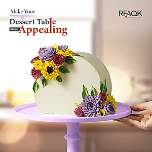 11 Inch Purple Melamine Cake Stand