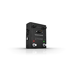IK Multimedia Z-Tone Buffer Boost guitar preamp pedal with boost, Active/Passive pickup selector, switchable PURE/JFET Channels, true bypass and DI out for reamping/live use