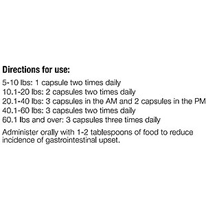 Apocaps CX Apoptogen Formula for Dogs , 90 Count (Pack of 1)