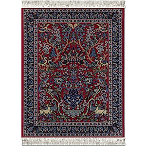 Lextra® (Tree of Life), MouseRug®, red, blues and white, 10.25" x 7.125", one
