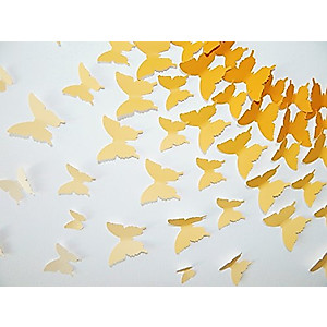 Hand-made 3D Butterflies - Ombre Sun Art with Quote! Customizable! 24 x 24