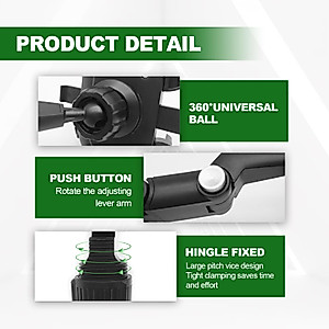 BSAMZO 360° Rotatable and Retractable Car Phone Mount Multifunctional Rear View Mirror Rearview Mirror Phone Holder Adjustable Cell Phone Holder for All Smartphones