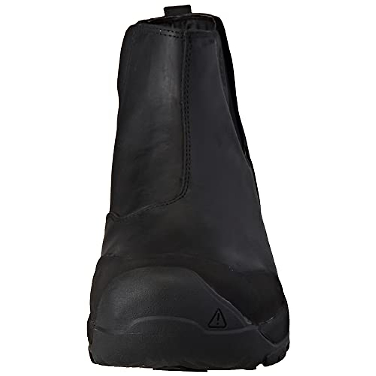 KEEN Men's Revel 4 Mid Height Polar Insulated Waterproof Chelsea Boot, Black/Black, 9.5