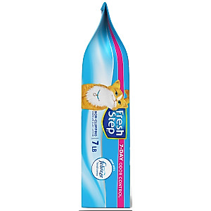 Fresh Step Non-Clumping Premium Cat Litter with Febreze Freshness, Scented - 7 Pounds (Package May Vary)