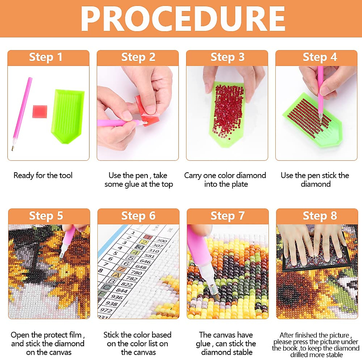 WHITELOTOUS Christmas Wreath Diamond Painting Kits, Xmas Wreath Diamond Art Kits for Adults, Garland Partial Drill Shiny Diamond Embroidery Pictures Arts Craft for Home Wall Decor Gift 30x30/12x12