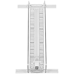 Kichvoe Vending Machine Supermarket Shelf Pusher 300-310MM Beverage Shelf Glide Fridge Bottle Can Organizer Drinks Organizer for Fridge Refrigerator Bottle Can Organizer White