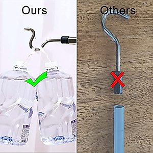 Clothes Hanger Reaching Hook Telescopic Adjustment it is Light and can Extend from 37" to 65" with 4.7 "Hook and Sponge Handle. (37-62)