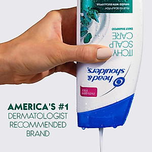HEAD & SHOULDERS ITCHY SCALP CARE DANDRUFF DANDRUFF SHAMPOO LIQUID PLASTIC BOTTLE RP 13.5 OZ - 0037000473651