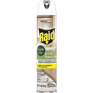 Raid Ant and Roach Killer, Aerosol Spray with Essential Oils (3)