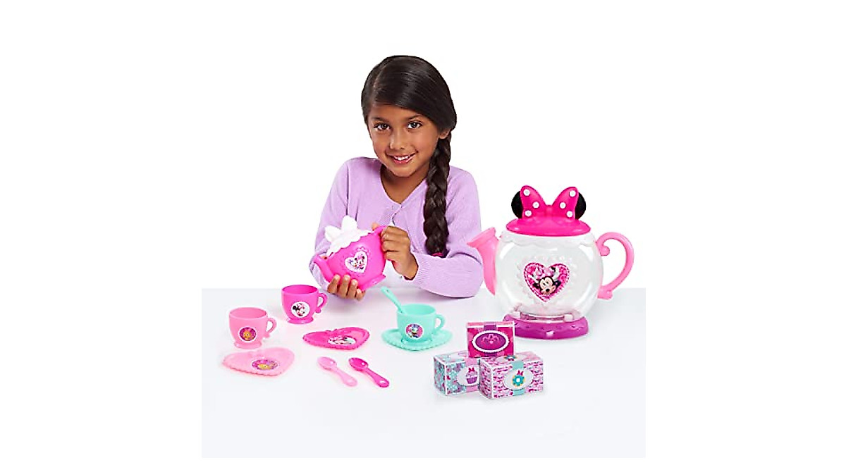 Disney Minnie Mouse Terrific Teapot Set | Kids' Tea Party Fun