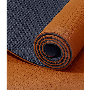 IUGA Yoga Mat Non Slip Anti-tear Yoga Mats Eco Friendly Hot Yoga Mat Thick Workout & Exercise Mat for Yoga, Pilates and Fitness (72"x 24"x 6mm)