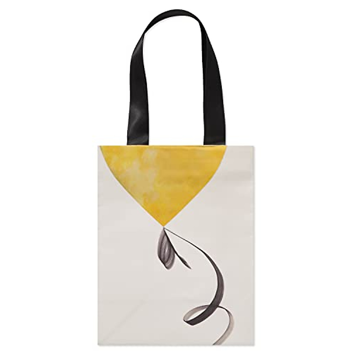 Papyrus 9" Medium Gift Bag (Gold Balloon) for Birthdays, Weddings, Bridal Showers, Baby Showers and All Occasions (1 Bag)