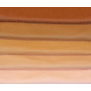 100% Cotton Knit Waldorf Doll Skin Fabric - One Yard Peach