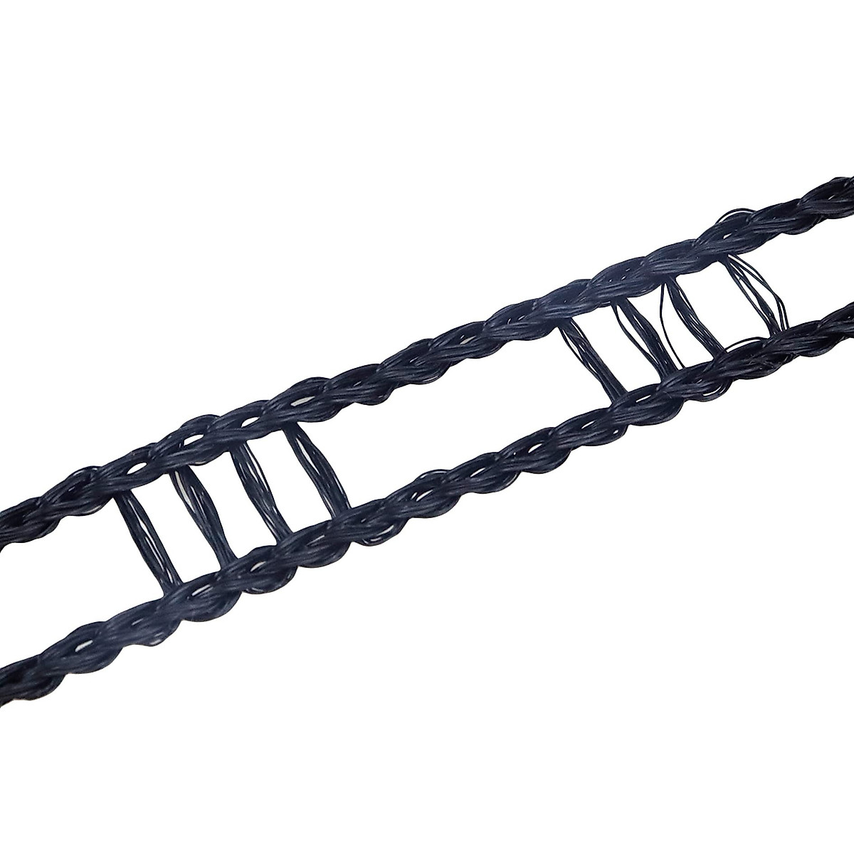 Tighall 3 Pack Nylon Windproof Clothesline 1.64ft Length Adjustable Clothesline Camping Clothesline Clothes Drying Rope Portable Laundry Line Hanger Rope for Indoor Outdoor Camping Home Hotel| Black