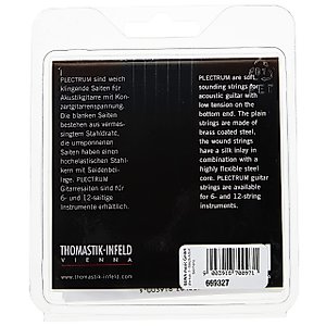 Thomastik-Infeld AC111 Acoustic Guitar Strings - Plectrum Series 6 String Set E, B, G, D, A, E