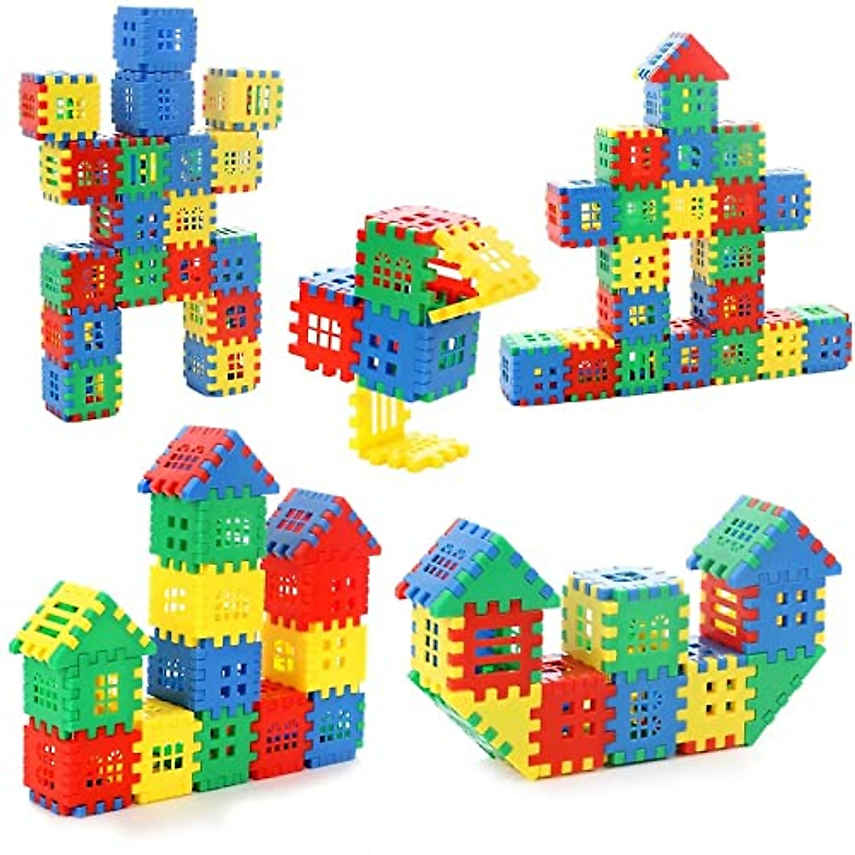 Interlocking Building Blocks – 70-Piece Kids for Toddlers and Kids – Fun and Educational Toy Building Set for Skill Development, Educational Conventional Toys Gift for Boys Girls3
