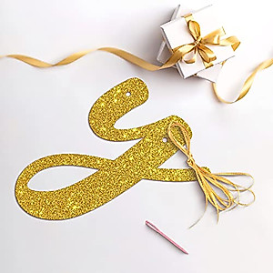 Happy 100 Days Banner, 100 Days Celebration for Baby, Baby Shower / Anniversary Party Decorations, Fall In Love 100 Days Bunting Banner - Gold