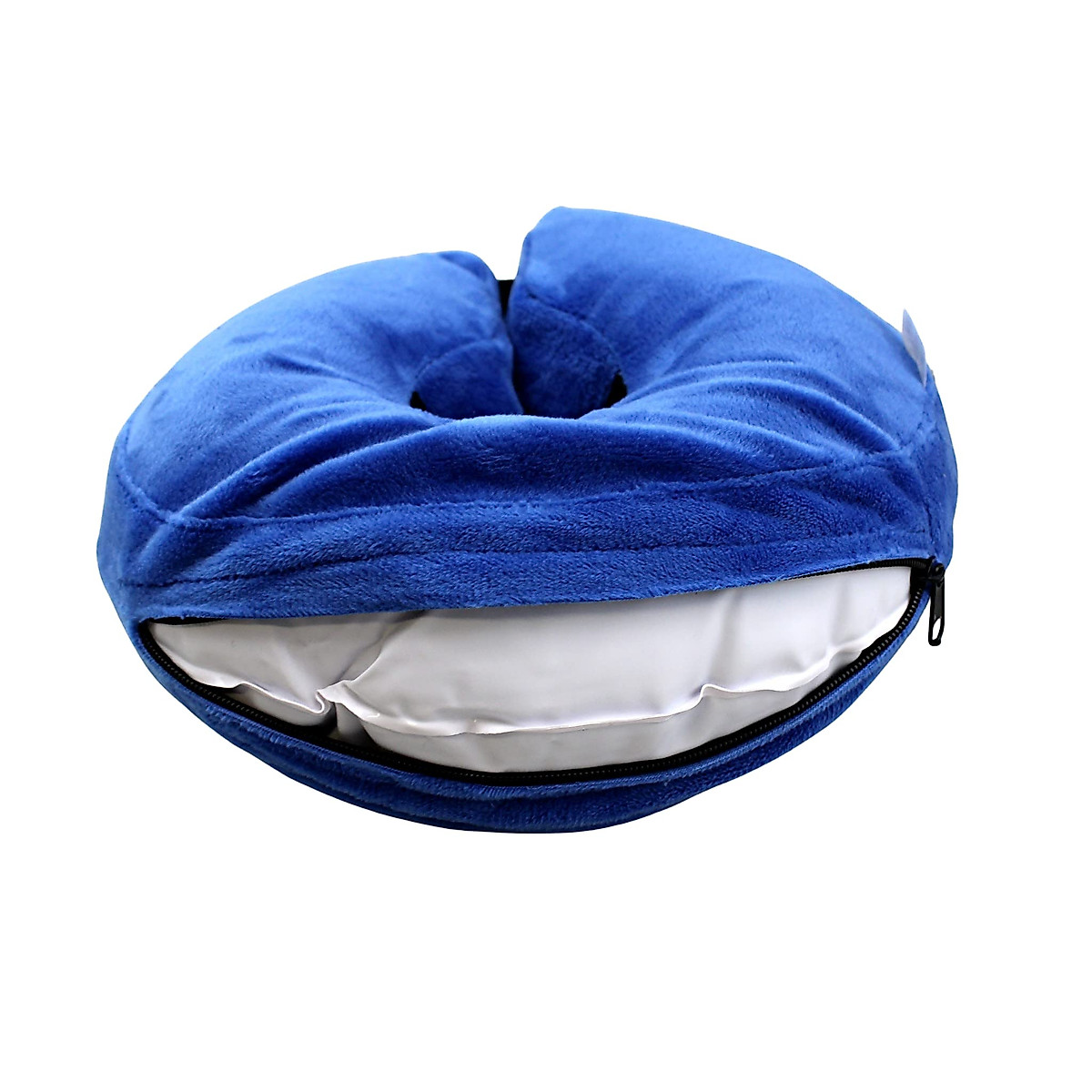 Comfortable & Adjustable Inflatable Pet Collar - Alternative to Cone Shaped Collars - Great for Post-Surgery or Injury Recovery - Durable & Non-Toxic Material -Snug Fit (Large 12-18 in.)