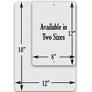 Metal Sign - Artist Work Zone - Durable Metal Sign - Use Indoor/Outdoor - Makes Great Art Studio Decor and Gift to Artists Under $20 (8" x 12")