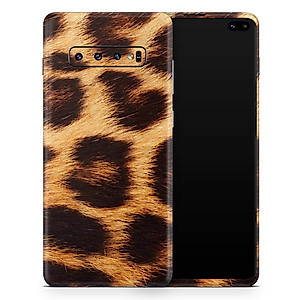 DesignSkinz Real Cheetah Print Protective Vinyl Decal Wrap Skin Cover Compatible with The Samsung Galaxy S20 (Screen Trim & Back Glass Skin)