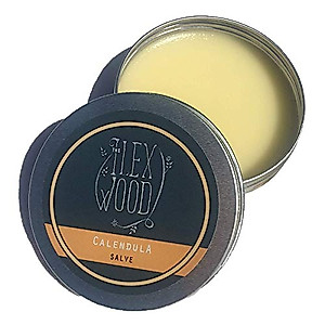 Vegan Calendula Salve - all natural vegan balm, soothes rashes, itching, dry skin, eczema, chapped hands, palm oil free, cruelty free, plastic free, moisturising, handcrafted and organic - 100ml