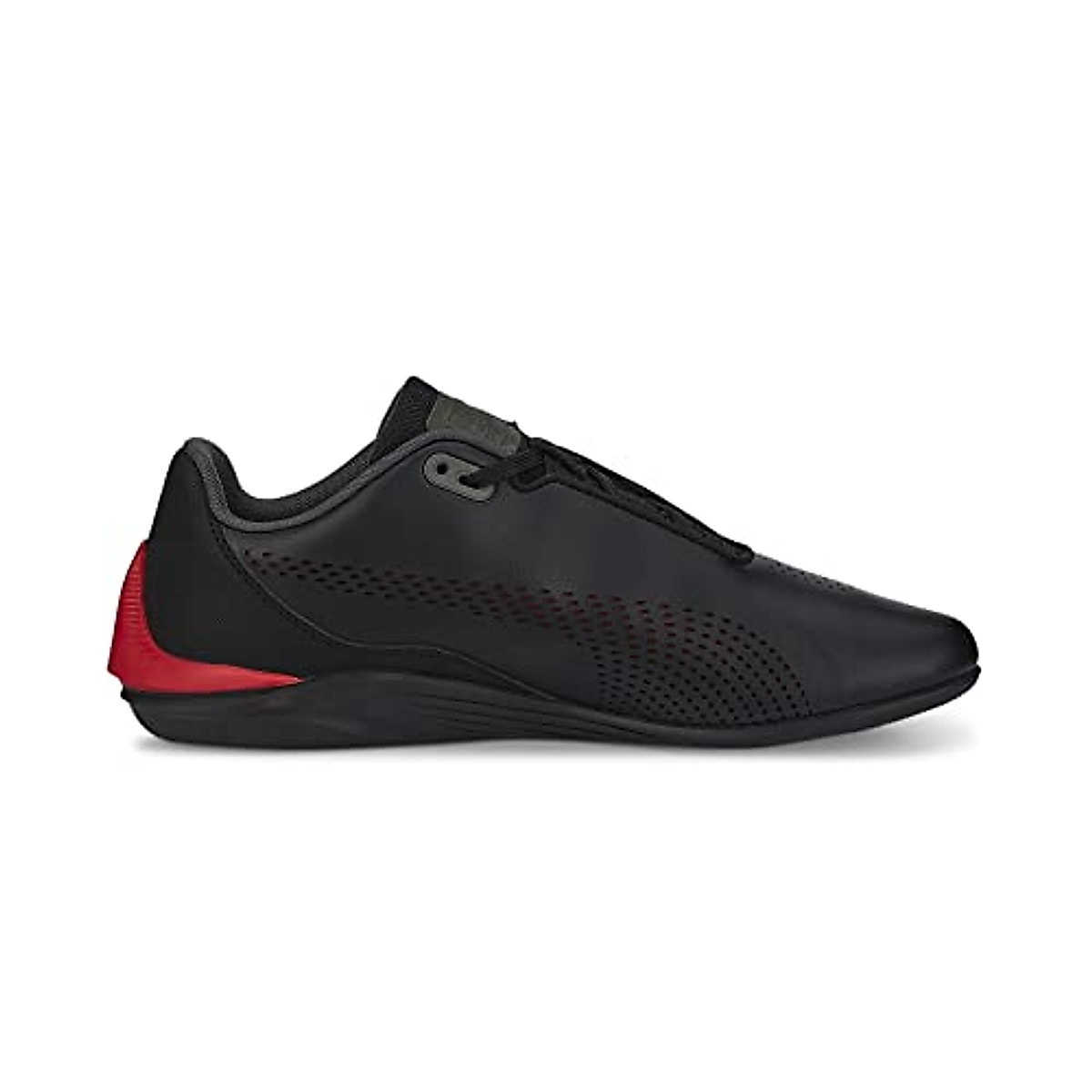 Puma Women's Ferrari Drift Cat Decima Sneaker, Black-Rosso Corsa, 10