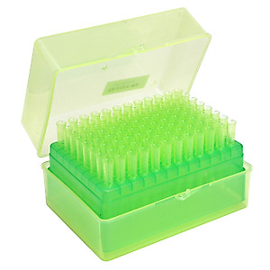 Extragene Universal 200 ul Pipette Tips, Racked, Sterile, DNase/RNase & Pyrogen Safe, 96 Tips/Rack, Pk x 10 Racks (Yellow)