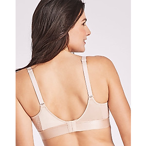 Bali One Smooth U Bounce Control Wire-Free T-Shirt Bra 38C, Blue Sky Ahead