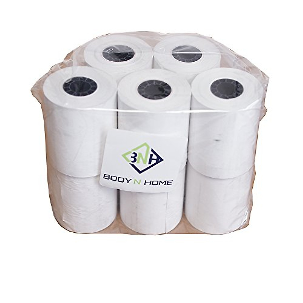 2 1/4" x 85' White Thermal Paper Credit Card & Cash Register Tape - Pack of 10 Rolls