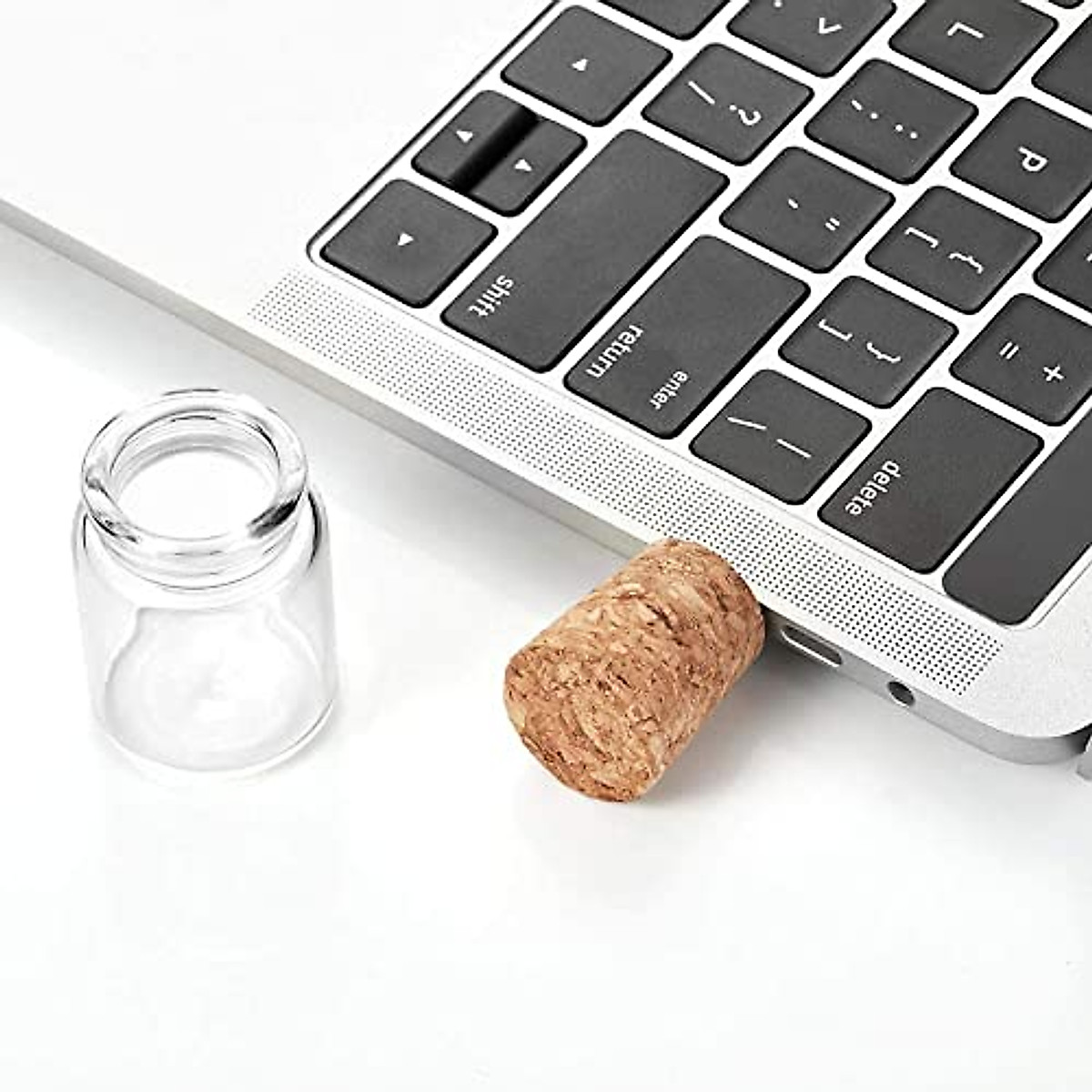 SBR USB Flash Drives , 8GB / 16GB / 32GB / 64GB Waterproof Cute Novelty Silicone USB 2.0 USB Flash Memory Stick Data Storage Pendrive Thumb Drives (64GB, Floating Bottle)