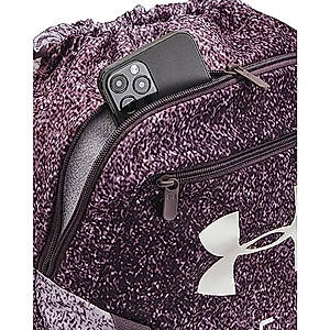 Under Armour Unisex-Adult Undeniable Sackpack, (550) Violet Gray/Parisian Purple/Metallic Champagne Gold, One Size Fits Most
