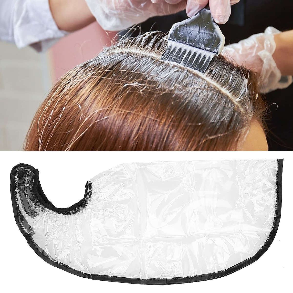 Hair Washing, Hair Shampoo Funnel, Hair Funnel for Upright Position Washing, Hair Funnel for Upright Shampooing Hair Treatments Dyeing Funnel Home Salon Hair Shampoo Washing Rinse