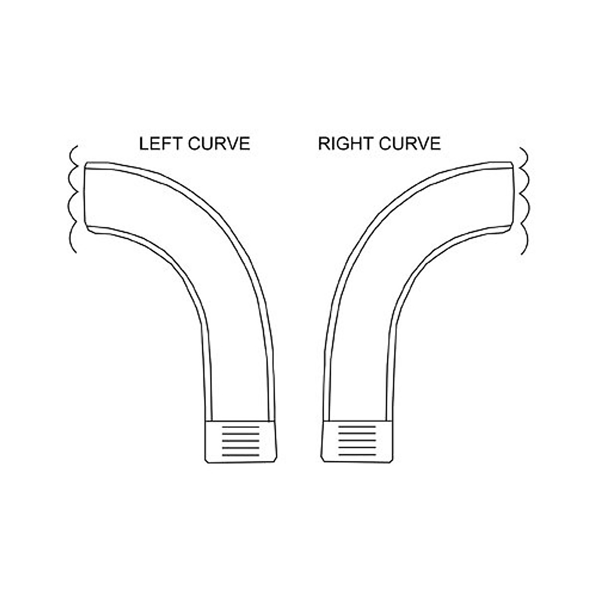 S.R. Smith 688-209-58123 TurboTwister Right Curve Pool Slide, Sandstone