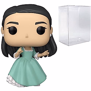 POP Broadway: Hamilton - Eliza Hamilton Funko Pop! Vinyl Figure (Bundled with Compatible Pop Box Protector Case), Multicolored, 3.75 inches