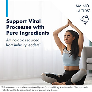 Metabolic Maintenance Glycine - Pure 500mg Amino Acid Supplement - Liver Health, Joint, Mood, Sleep + Detox Support (250 Capsules)