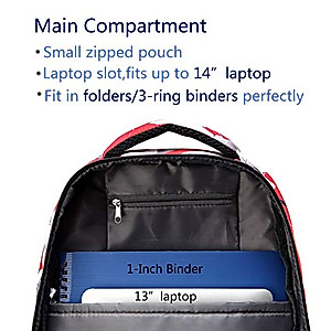 BLUEFAIRY Kids Backpacks for Boys Girls Camo Elementary School Bags Bookbags Lightweight Durable (Red Camo)