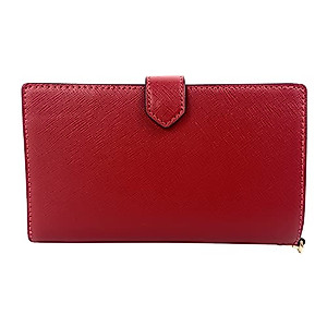 Kate Spade New York Staci Wallet Wristlet in Saffiano Leather Red Currant