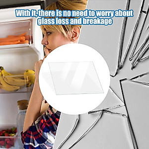 240350608 Refrigerator Glass Replacement,Glass Shelf Insert,Crisper Glass Replacement Compatible with Frigidaire Kenmore, White-Westinghouse, Crosley Glass Shelf Replacement AP2115928-24" x 15.5"