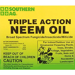 Southern Ag Neem Oil 8 Oz,White