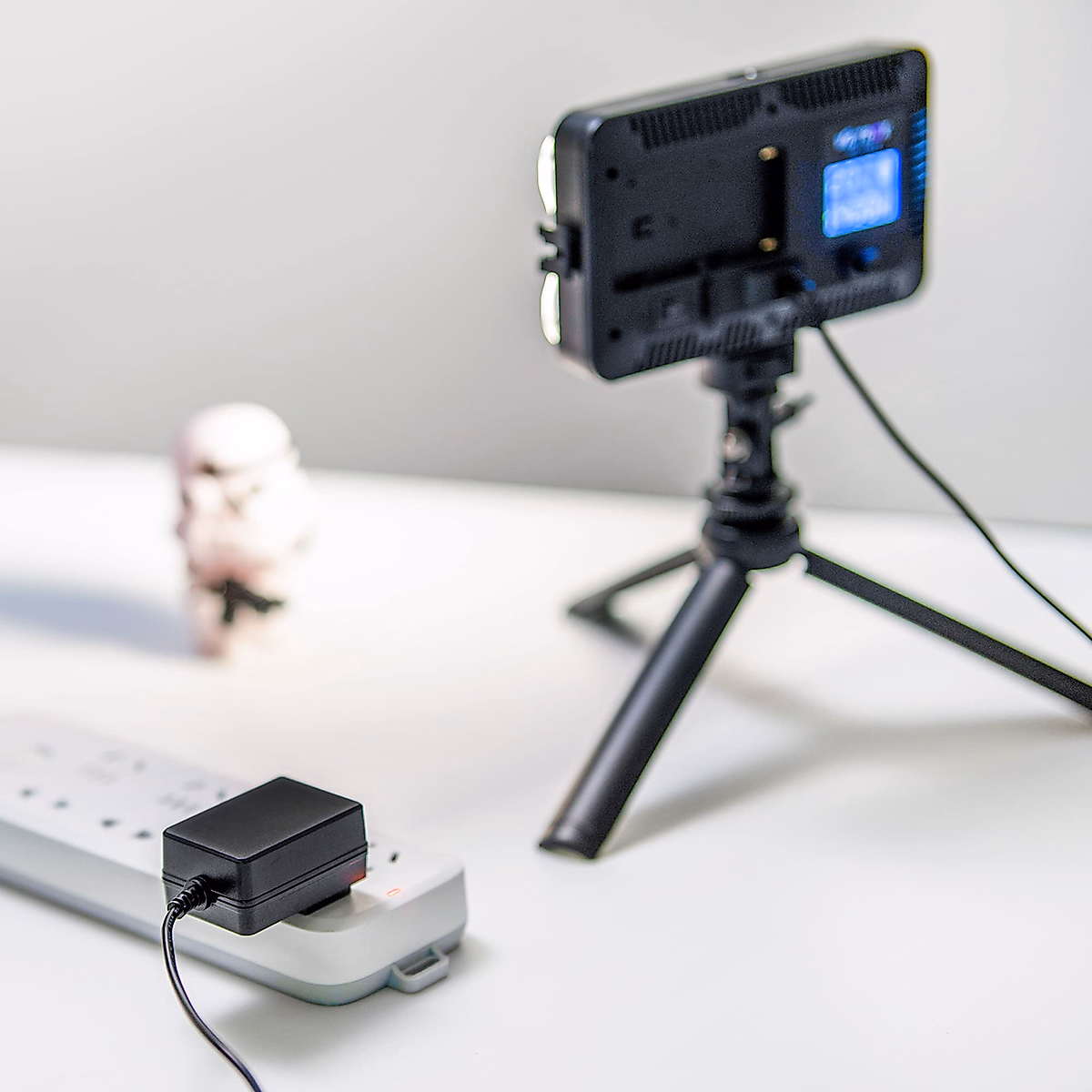 6.5ft 12V 2A Power Supply, 2M Cable 90 Degree 12V 2A Wall Charger Adapter, 100-240V Input AC DC Adapter for Led Light, Strip Light, Monotor, CCTV Camera, GPS, Webcam, Router, 5.5x2.1mm