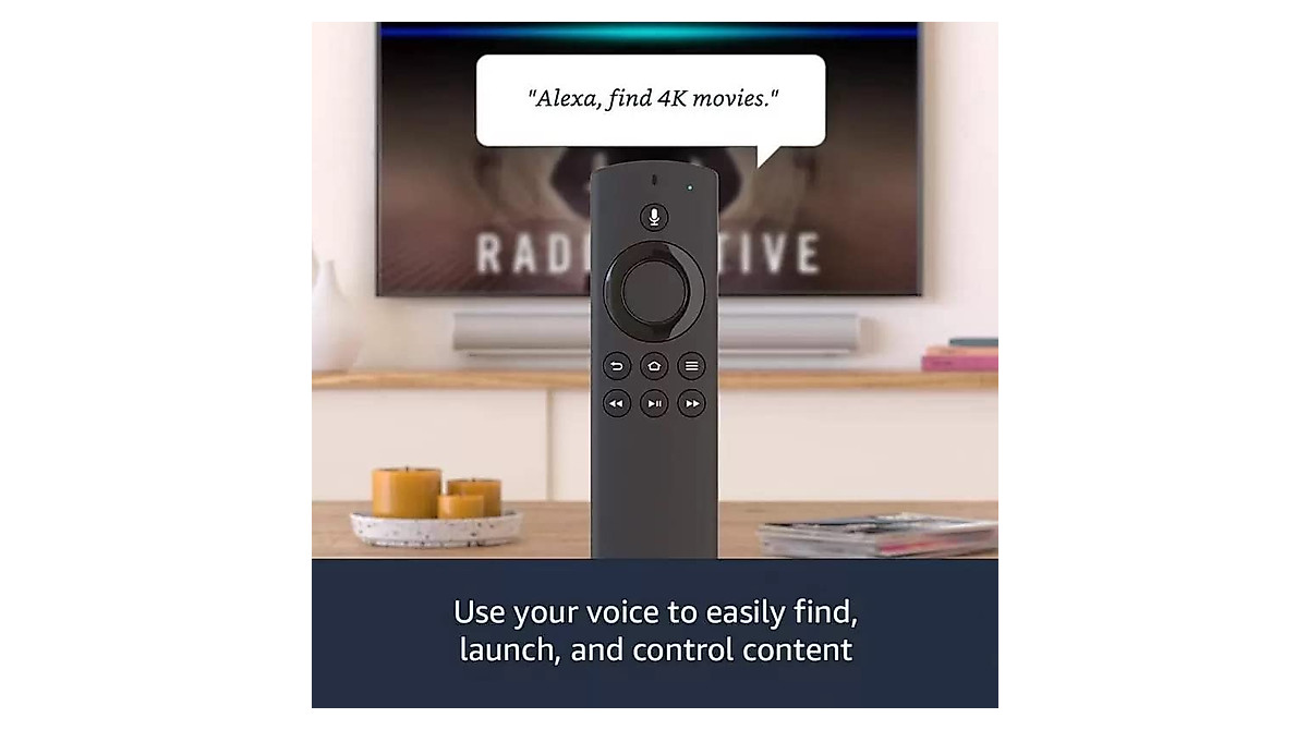 Amtone PE59CV 2nd Gen Voice Remote for Fire TV | Compatible & Reliable