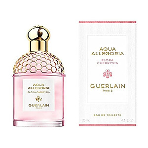 Guerlain Aqua Allegoria Flora Cherrysia Eau de Toilette Spray for Women, 4.2 Ounce