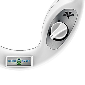 Vornado 610DC Energy Smart Medium Air Circulator Fan with Variable Speed Control & 460 Small Whole Room Air Circulator Fan with 3 Speeds, 460-Small, White