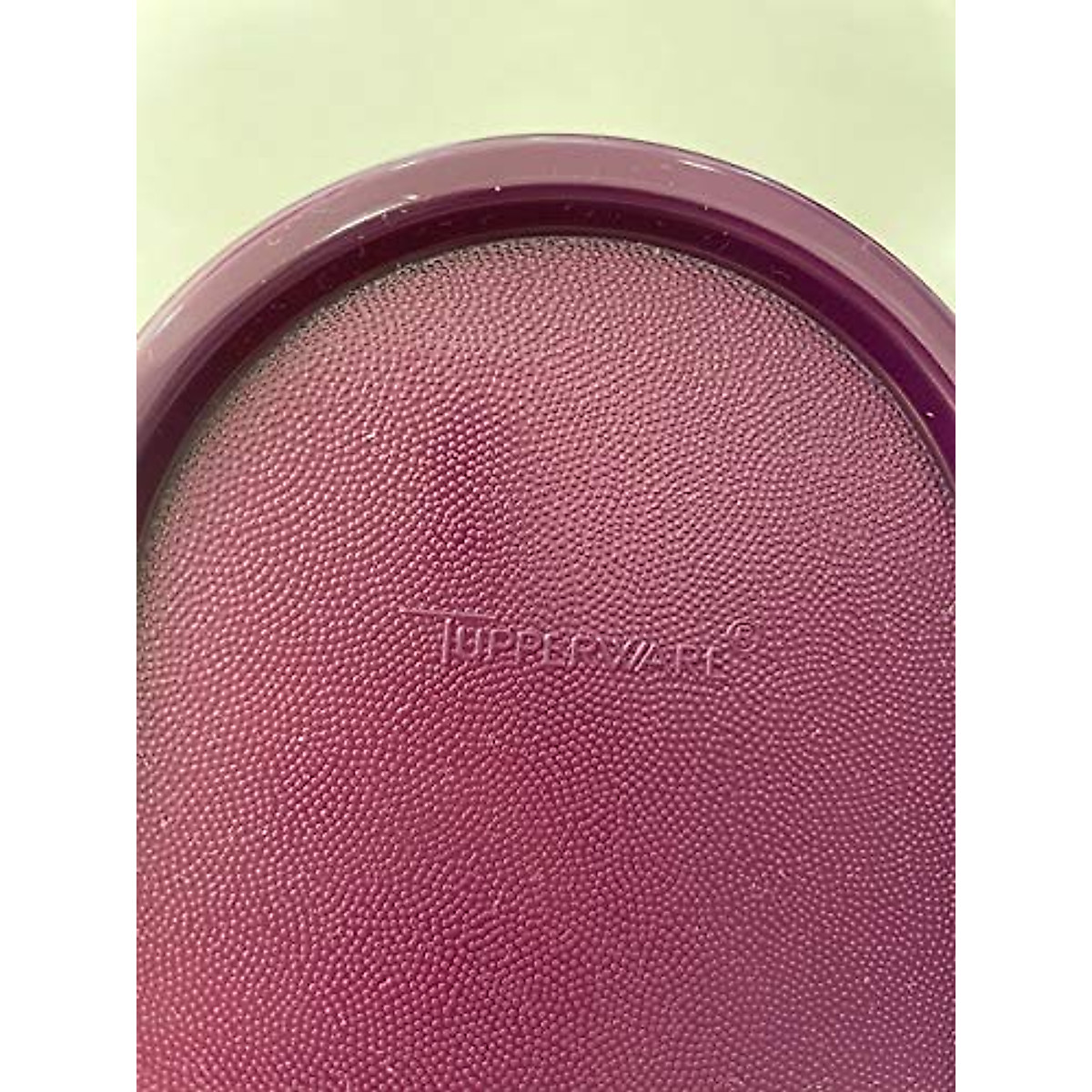 Tupperware Modular Mates Oval Replacement Lids Seal Lid 1616 Dewberry 3.75" x 7.25"